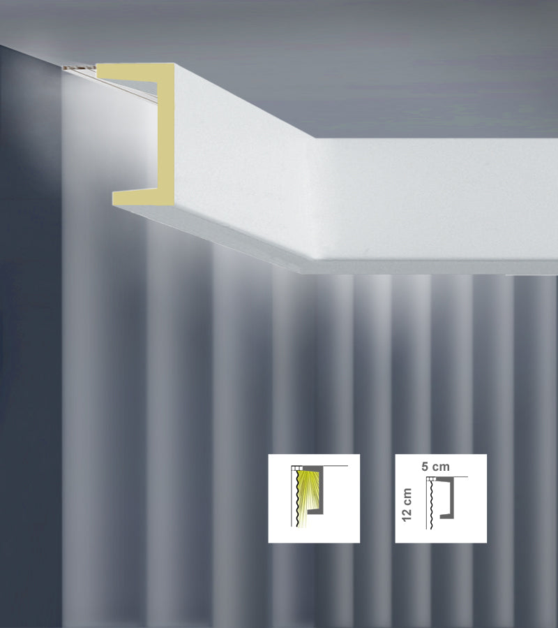 Buy Curtain Profiles Online | Coving Direct UK